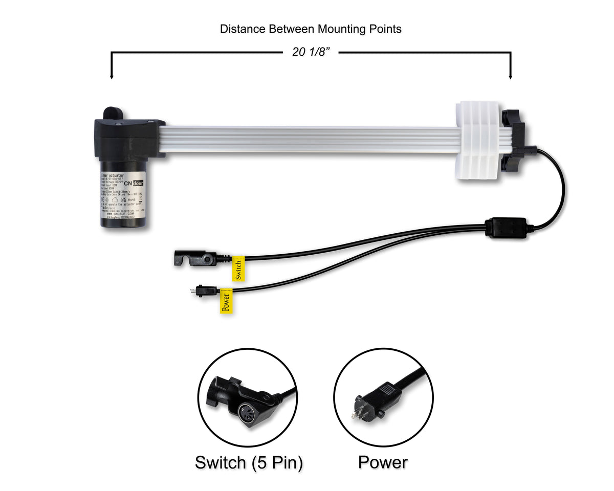 CNDOER - Motor Replacement Model DL-DT1006-057 Linear Actuator for Sof ...