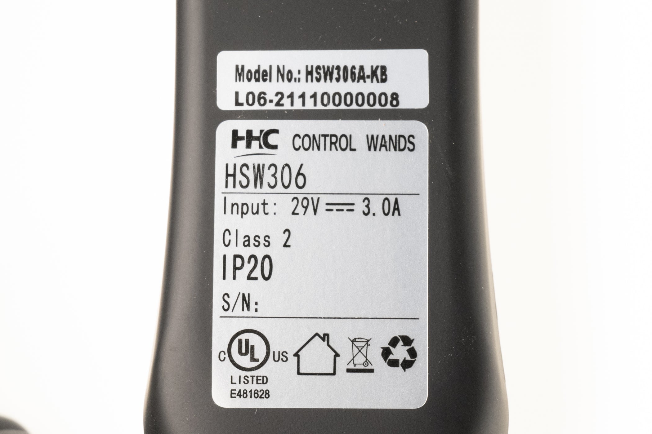 MOTO / HHC Model: HSW306A-KB Electric Recliner Remote Switch 6 Buttons ...