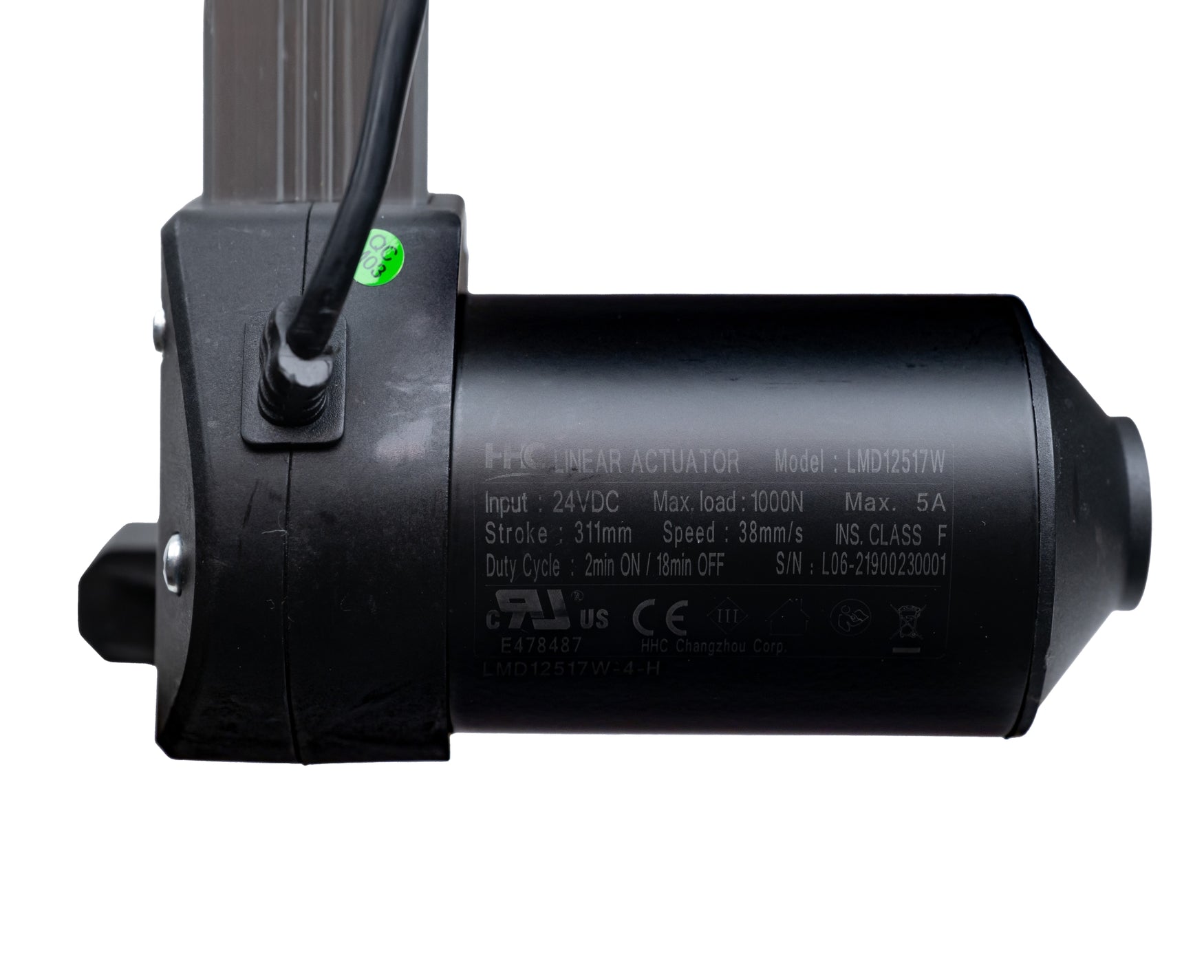 MOTO / HHC - Motor Replacement Model LMD12517W-4-H Linear Actuator for ...