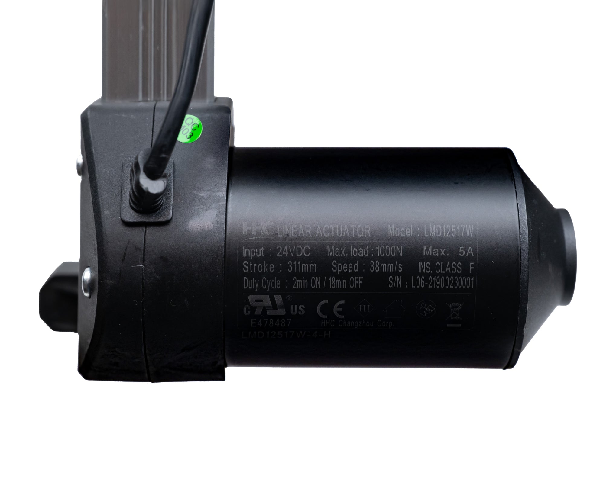 MOTO / HHC - Motor Replacement Model LMD12517W-4-H Linear Actuator for ...