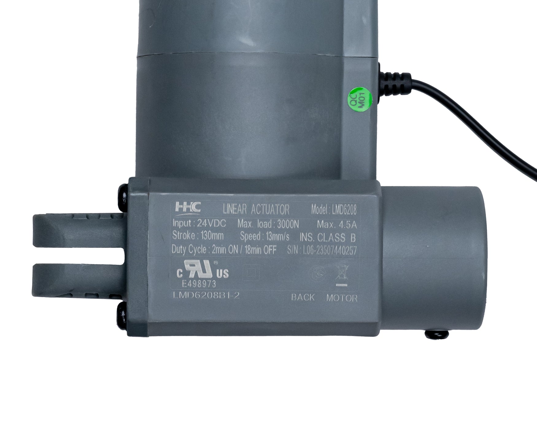 MOTO / HHC - Motor Replacement Model LMD6208B1-2 Linear Actuator for S ...