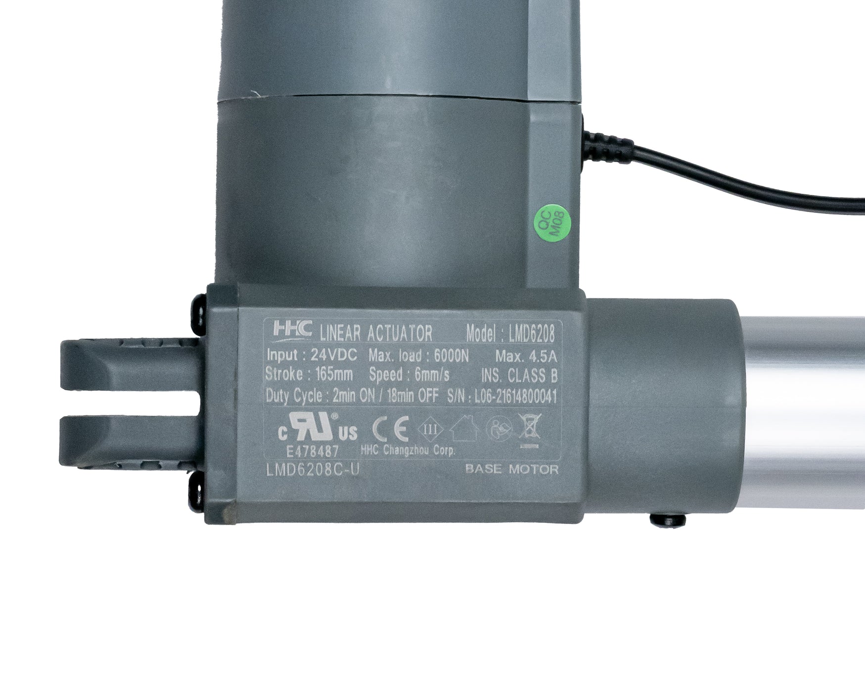 MOTO / HHC - Motor Replacement Model LMD6208C-U Linear Actuator for So ...