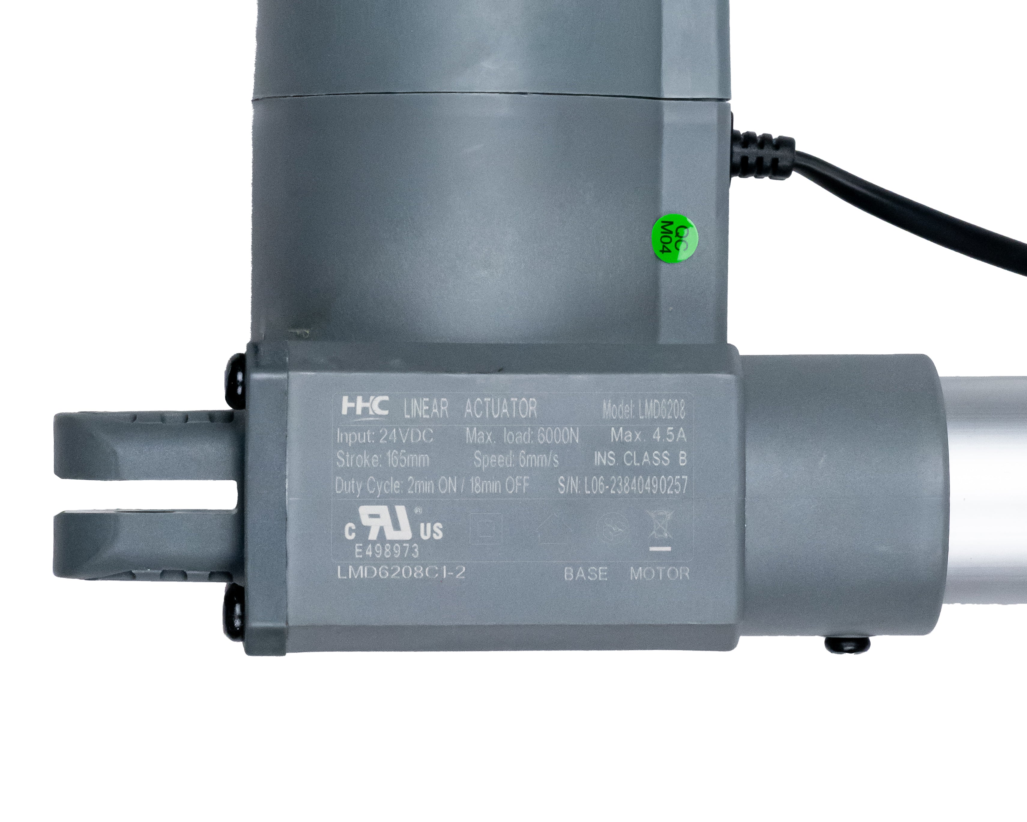 MOTO / HHC - Motor Replacement Model LMD6208C1-2 Linear Actuator for S ...